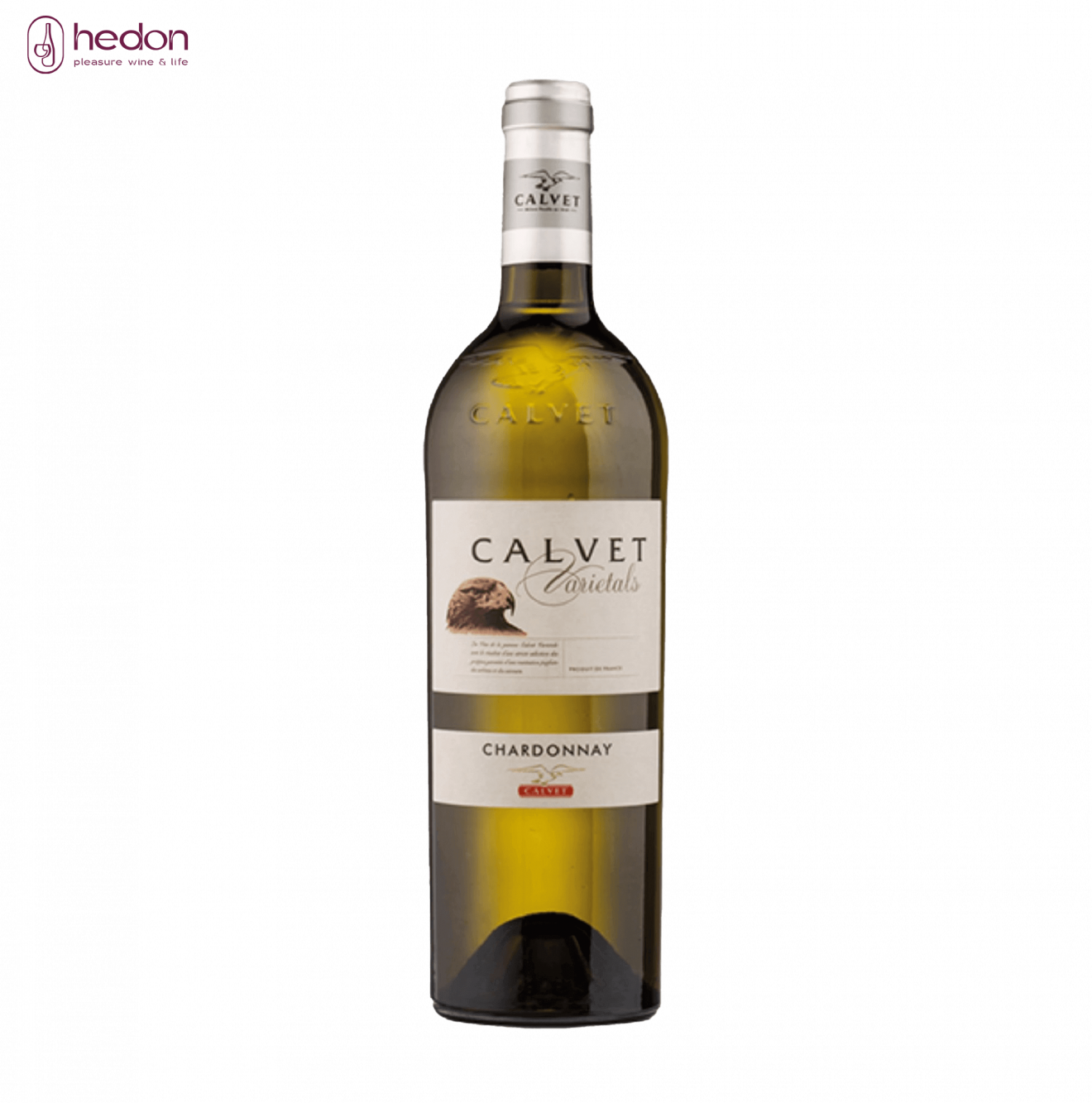 Rượu vang Pháp Calvet Varietal Chardonnay- Vin de Pays d'Oc